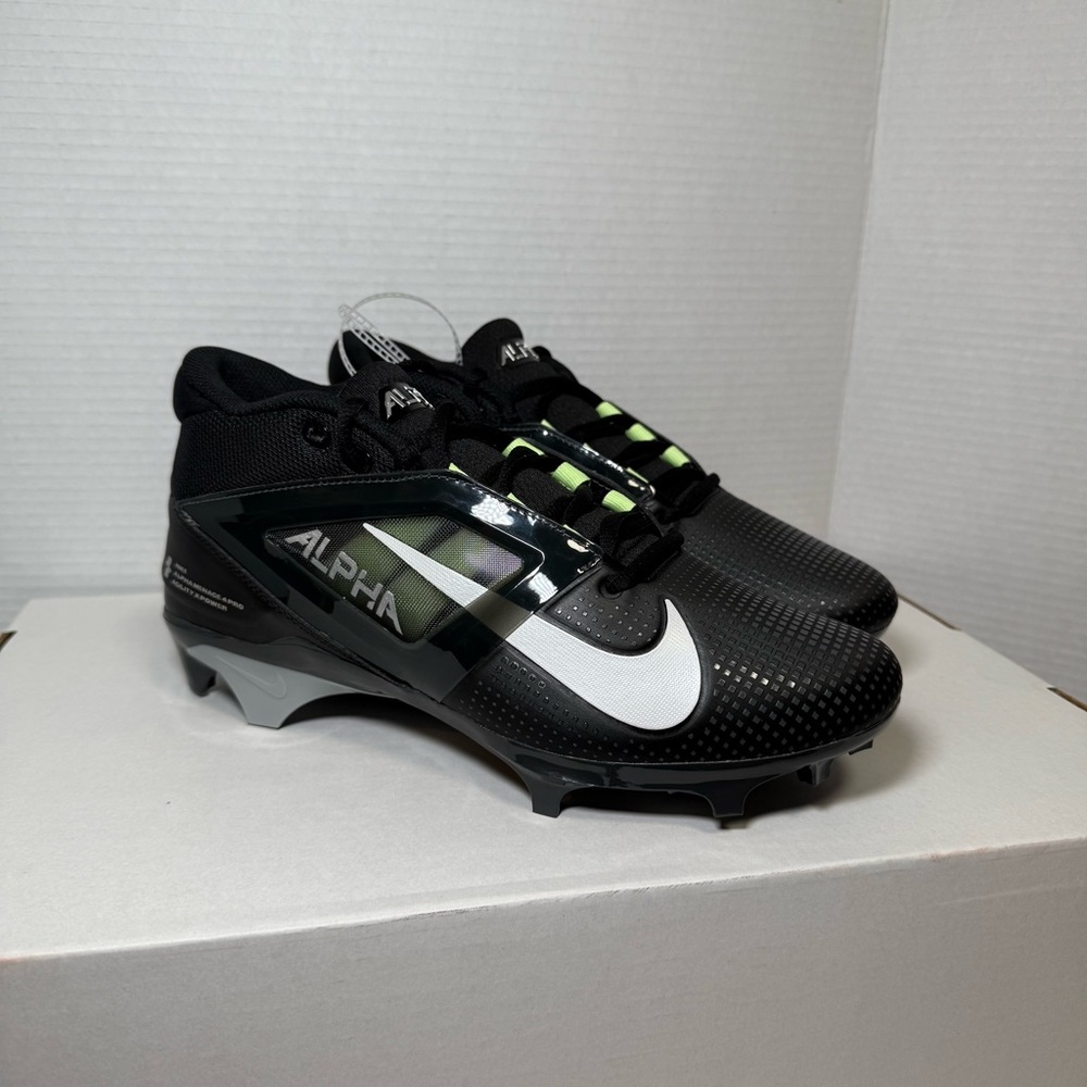New Nike Alpha Menace 4 Mid Football Cleats Mens Size… - Gem